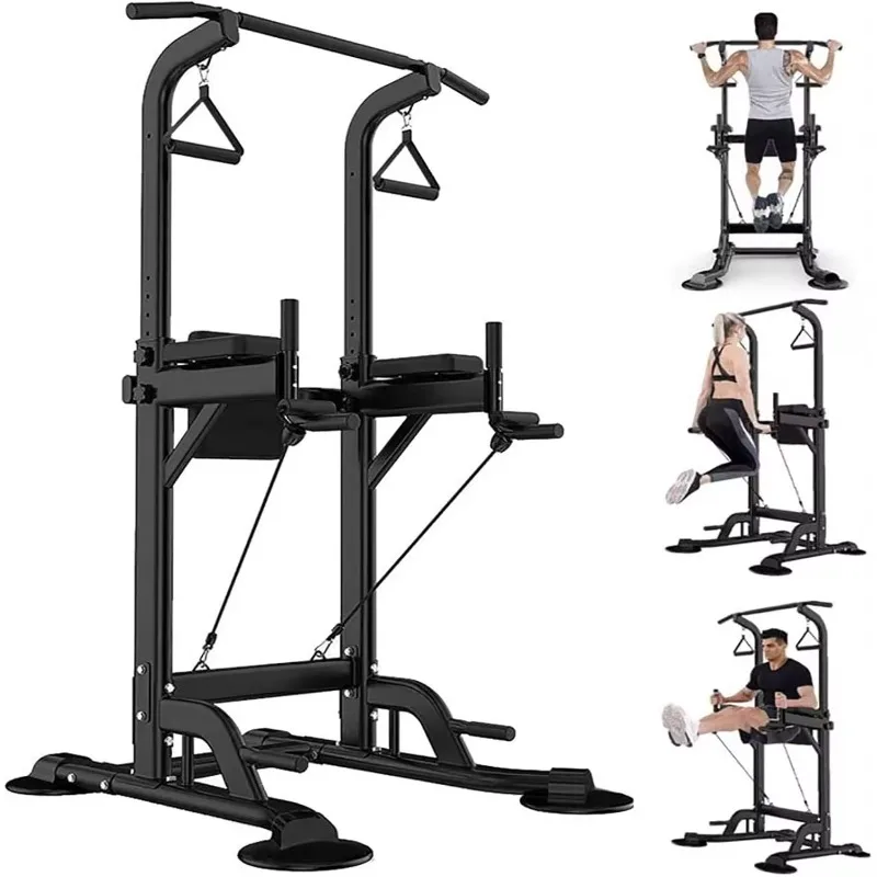 pull-up-bar-Strength-Training-Machine-Home-Gym-Assisted-Dip-Chin ...