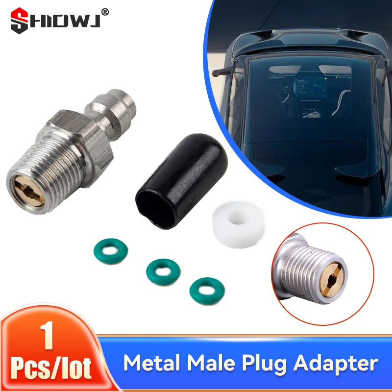 PCP Paintball Pneumatic Quick Coupler 8MM M10x1 Male Plug Adapter ...