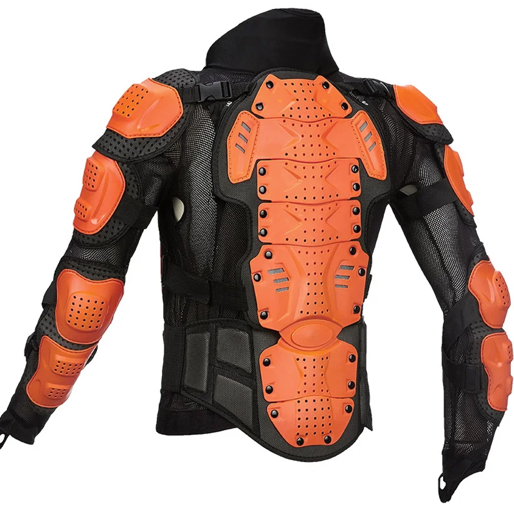 Motocicleta-MX-Armor-Neck-Guard-Motocross-Equita-o-Jacket-Motocicleta ...