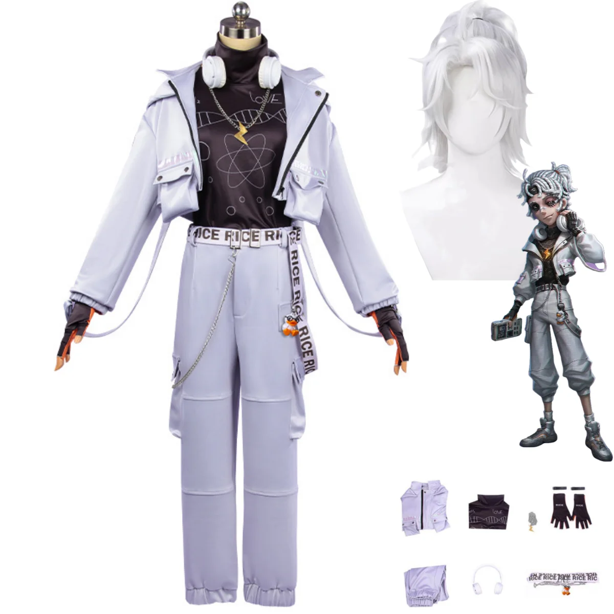 Anime-Game-Identity-Luca-Balsa-Cosplay-Costume-Survivors-Prisoner ...