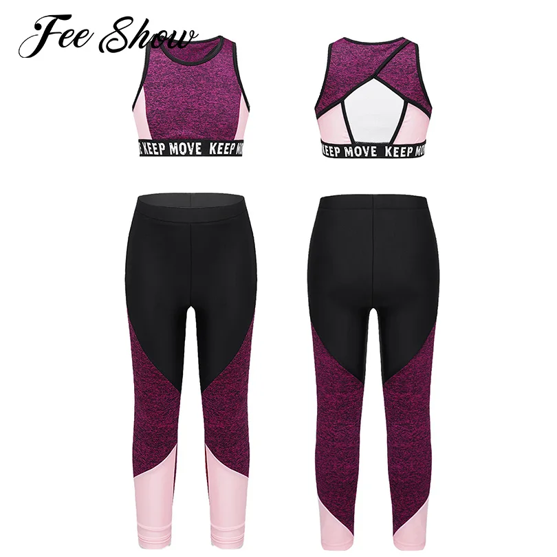Sports Wear Girl Clothing Set | Sport Suit Girls Fitness | Womens ...