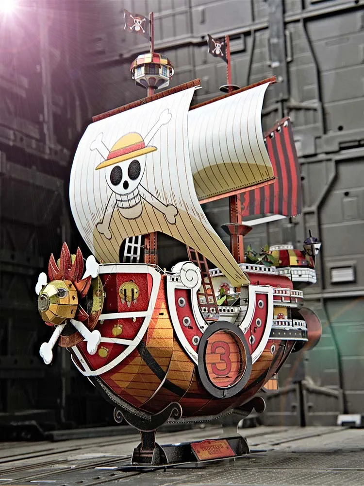 Navio-pirata-modelo-de-montagem-para-adultos-quebra-cabe-as-3D-montagem ...