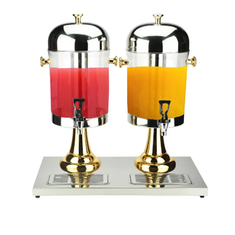 Commercial-Double-Head-Juice-Dispenser-Buffet-Beverage-Milk-Coffee ...