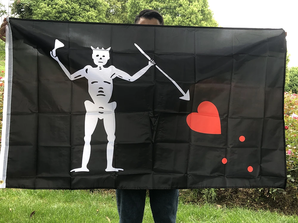 SKY-FLAG-FREE-shipping-90-150cm-Black-Beard-Blackbeard-Edward-Teach ...