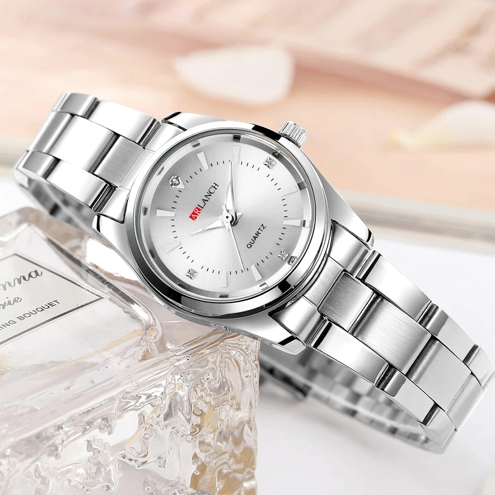 4 cores arlanch marca relógio de luxo relógios casuais femininos à ...
