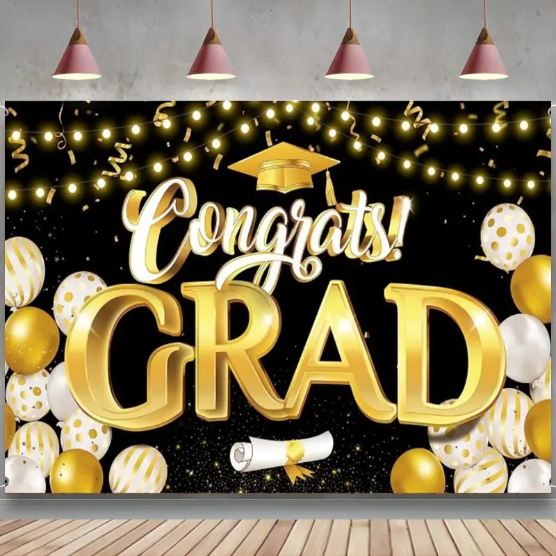 Congratulazioni-Grad-Graduation-background-Banner-di-laurea-per ...