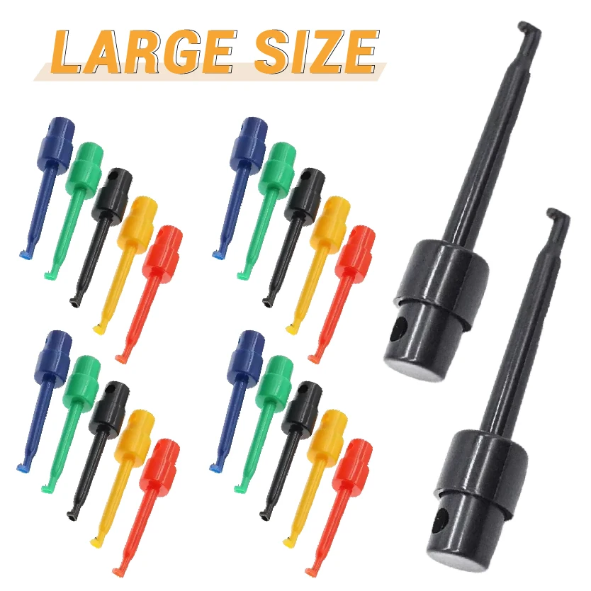 Ganchos de teste smd mini micro grabber clipes multímetro sondas pontas ...