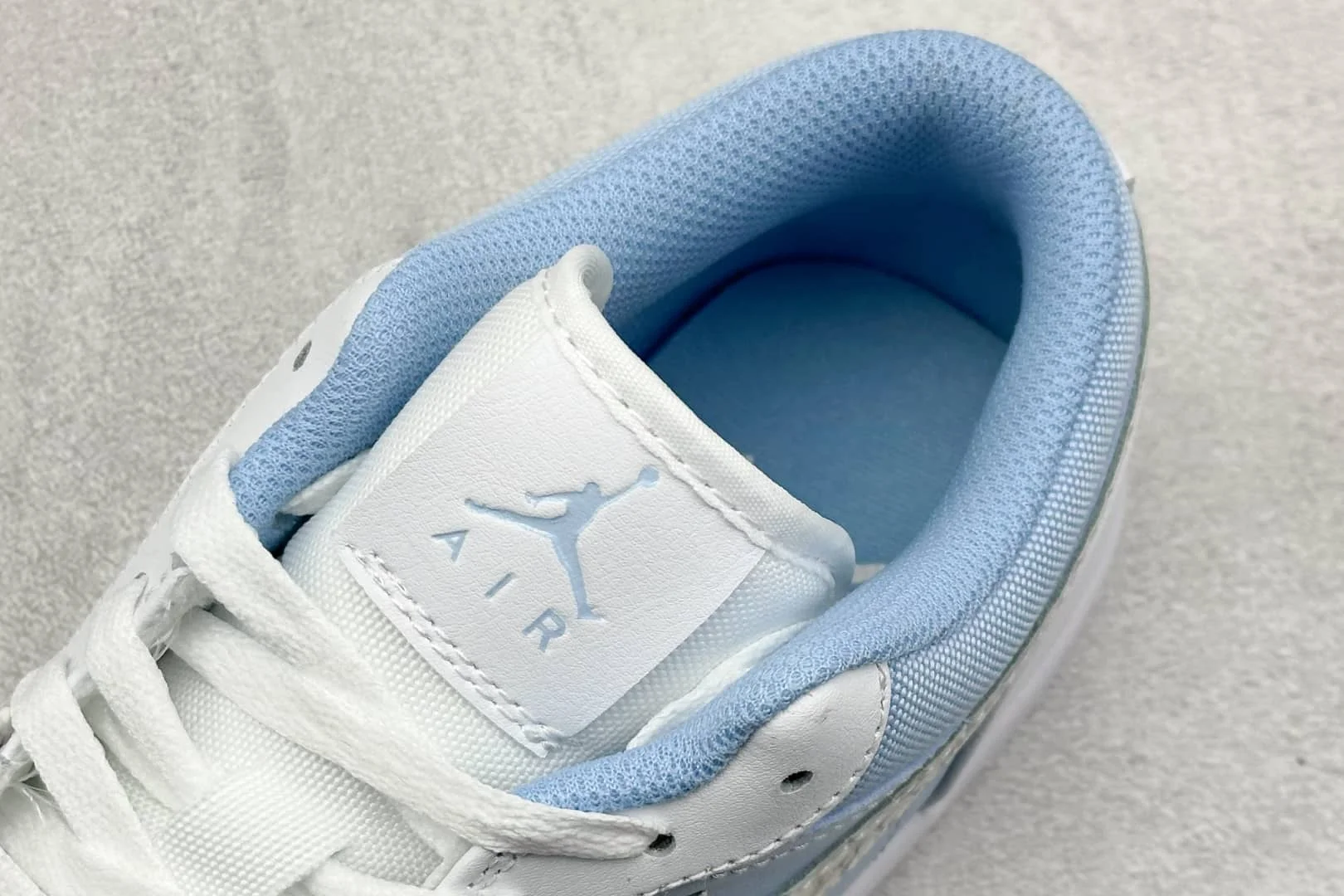 Nike XC version Air Jordan 1 с низким бело-синим рисунком AJ1 Joe 1 ...