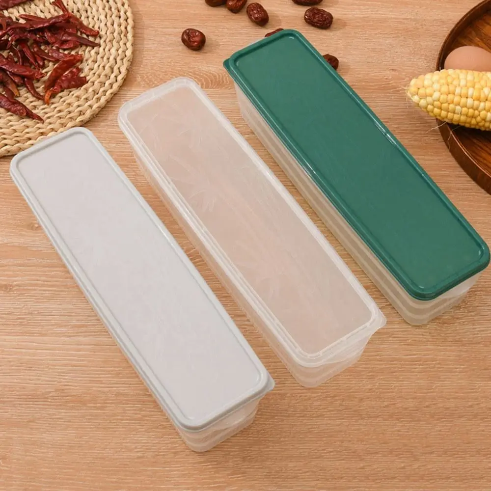 Multifunctional Plastic Noodles Storage Box Rectangular Sealed ...