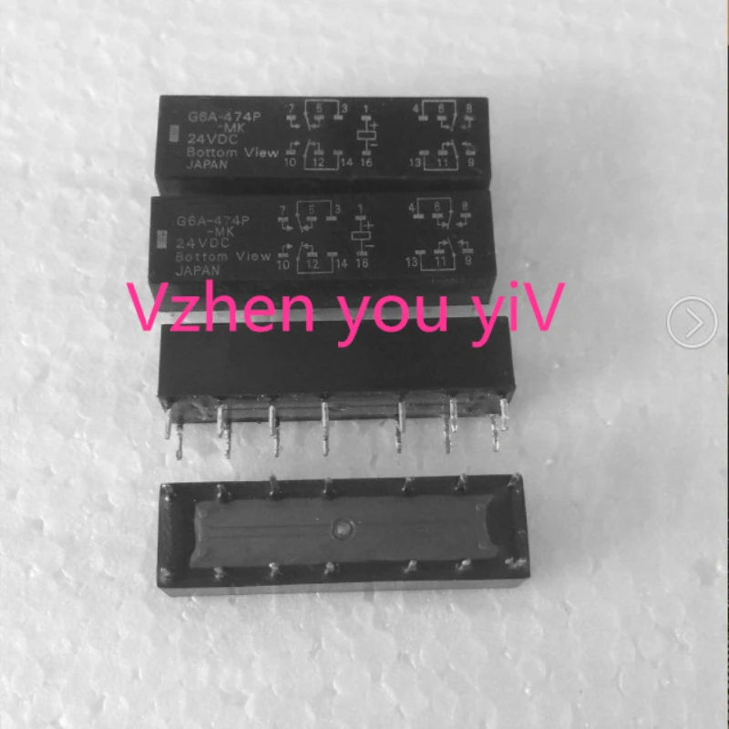 1pcs 릴레이 G6A 474P G6A 474P MK G6A 474P MK 24VDC G6A 474P MK 24V 14 핀 ...