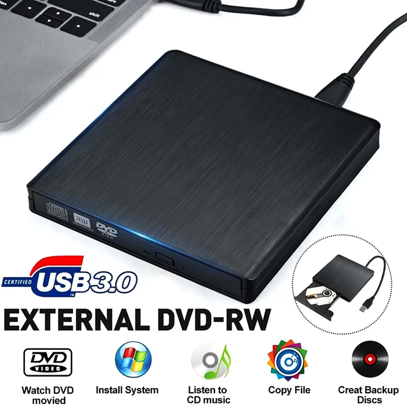Portable-External-Slim-USB-2-0-DVD-RW-CD-RW-Burner-Recorder-IDE-chip ...