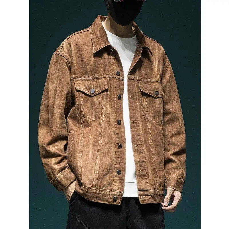 2024-New-Autumn-Men-s-Casual-Denim-Jacket-Fashion-Classic-Style-Cotton ...