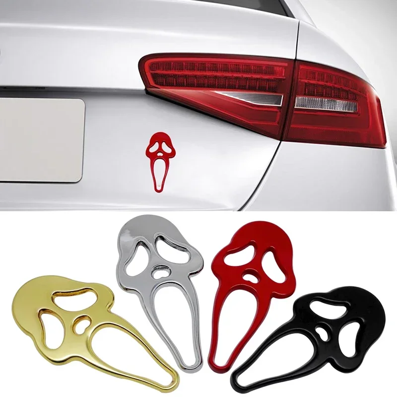 Ghost-Head-Car-Fender-Side-Emblem-Sticker-Auto-Window-Trunk-Badge-Decal ...