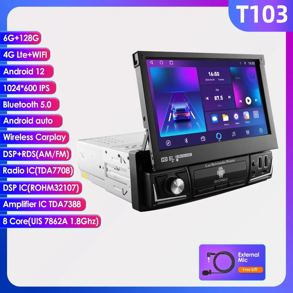 7-Inch-CarPlay-Android-12-Car-Universal-Radio-Stereo-Video-Multimedia ...