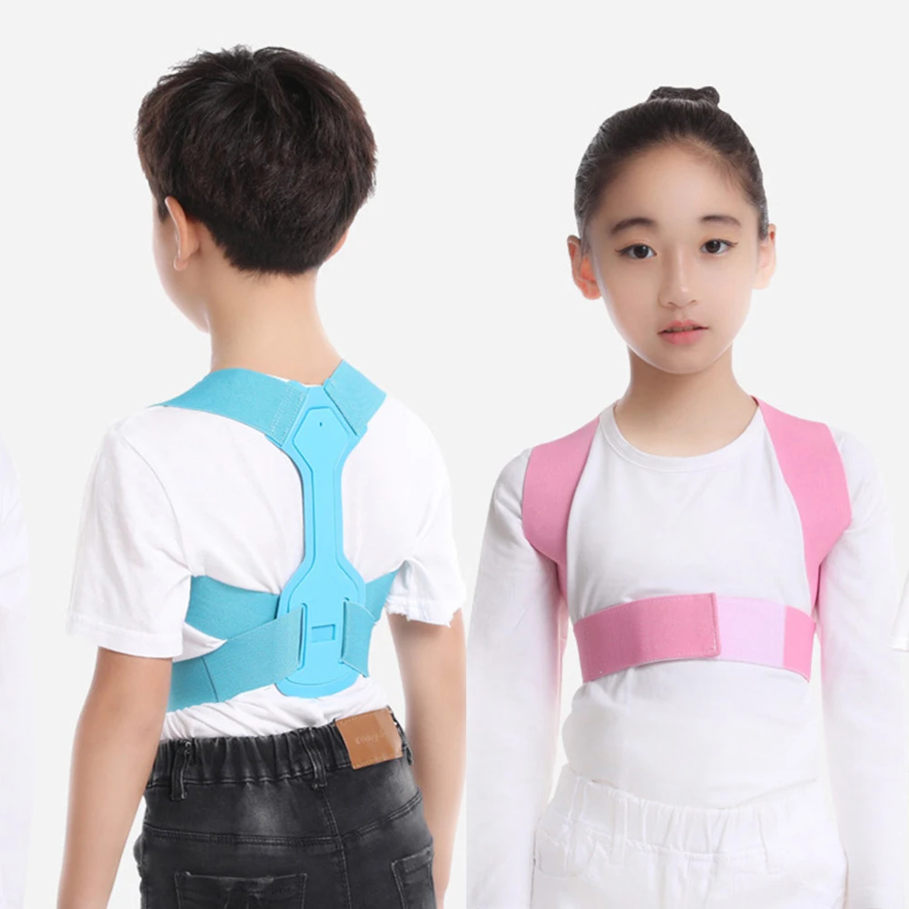 Children-Adjustable-Posture-Corrector-Back-Support-Boys-Girls-Shoulder ...
