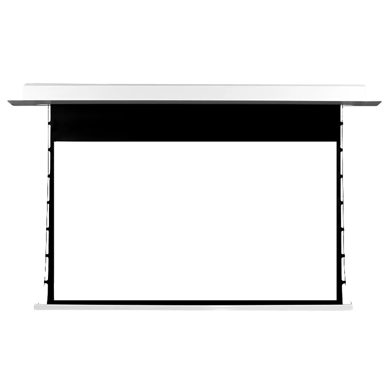 72/84/92/100/110/120inch Matte White In-ceiling Recessed Electric ...