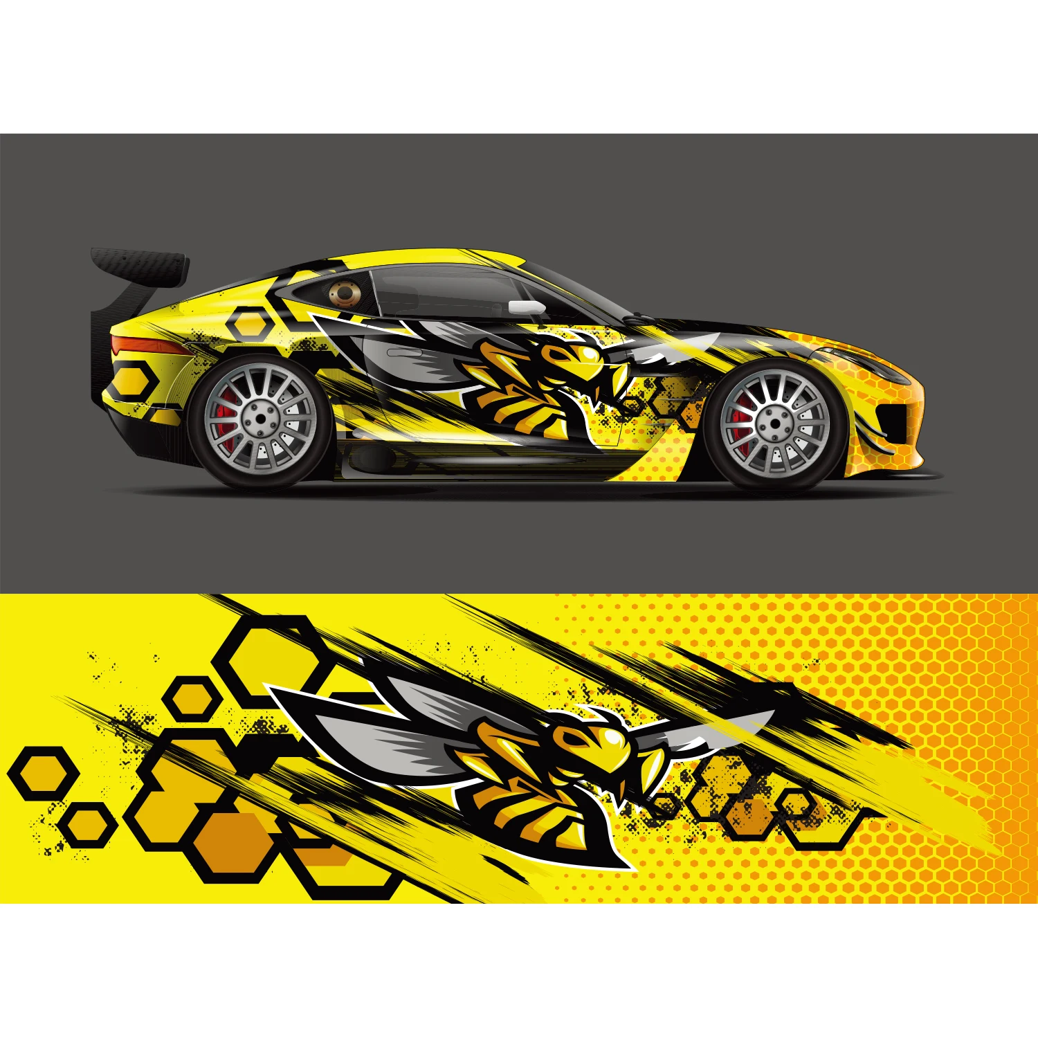 Racing-Fire-Car-Car-Full-Wrap-Sticker-Decorative-Car-Decal-Cut-Body ...