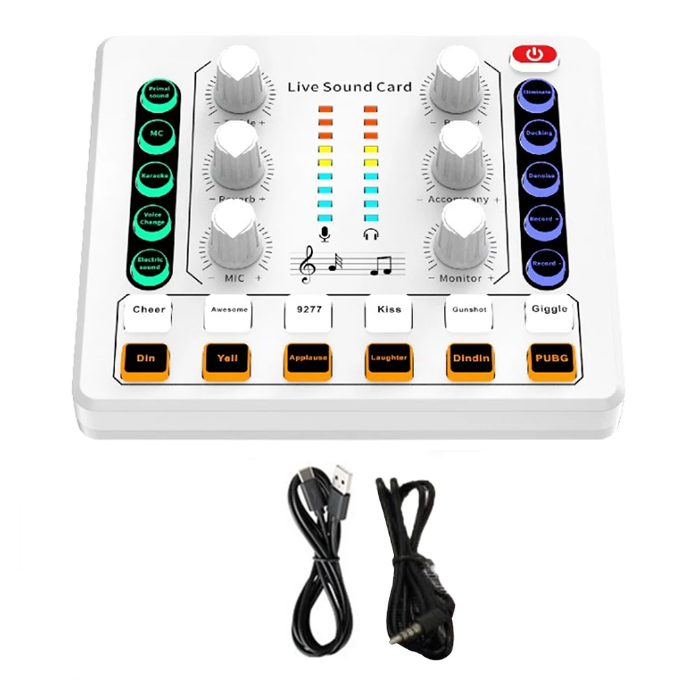 Volume-Control-For-Streaming-Home-KTV-Gaming-Live-Sound-Card-DJ ...
