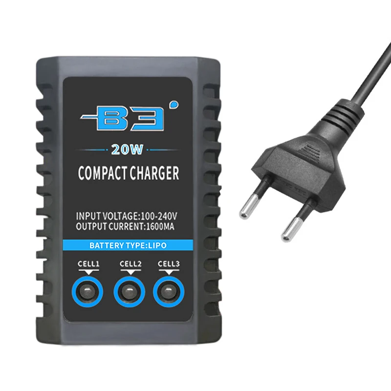 Balanced-Battery-Charger-for-20W-iMax-B3-Pro-Compact-2S-3S-Lipo-Power ...
