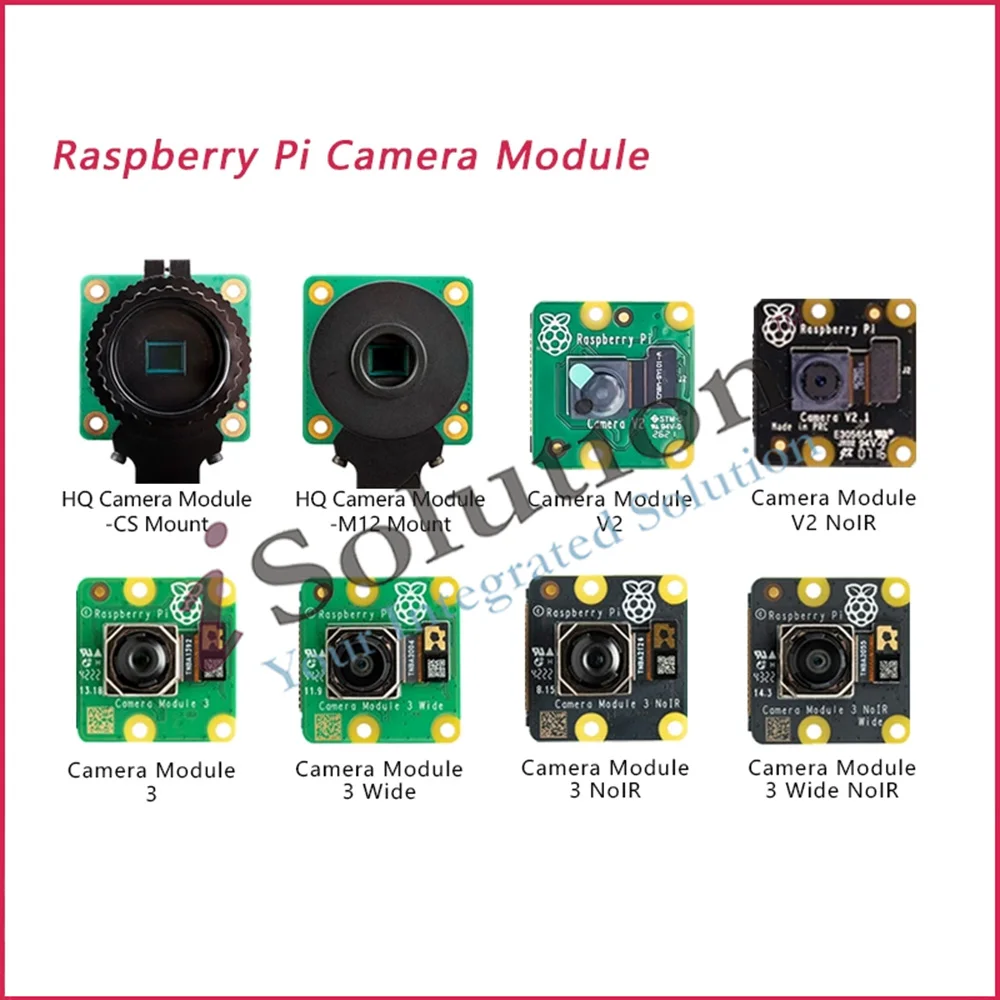 Module de caméra Raspberry Pi V2 V3 large NoIR HQ - AliExpress 502