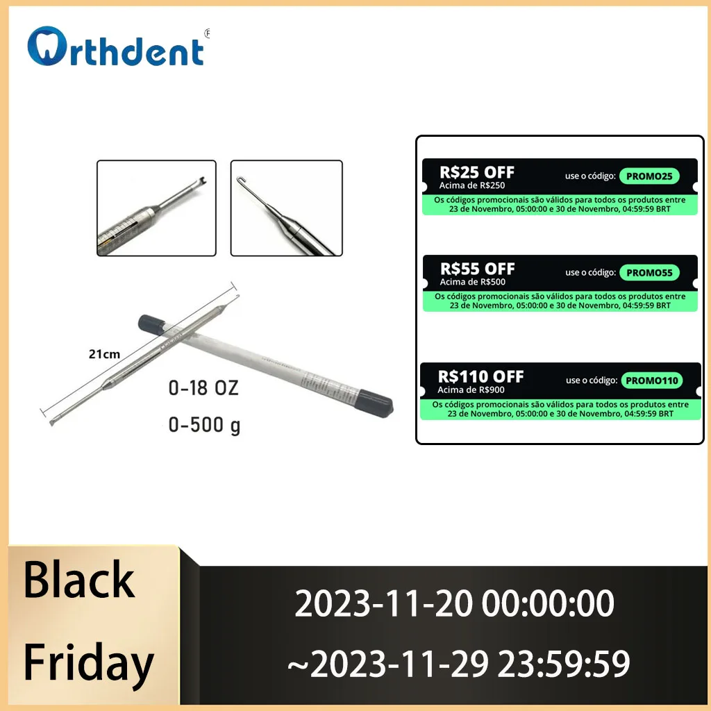 1-Pcs-Dental-Orthodontic-Dynamometer-Stress-Tension-Meter-Force-Gauge ...