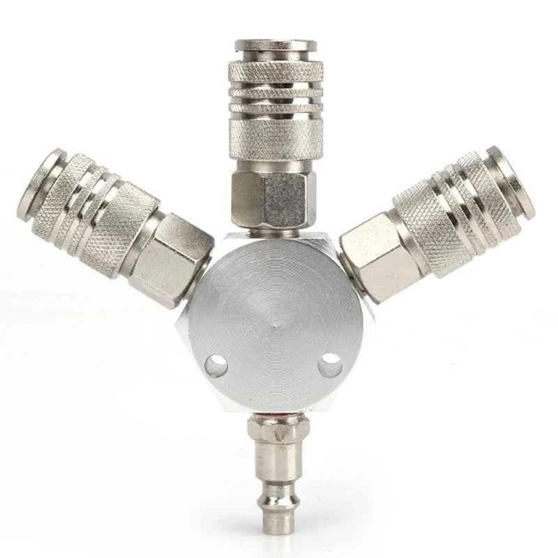 Europe-Style-EU-3-Three-WAY-Manifold-Quick-Coupler-1-4-Coupling-For-Air ...