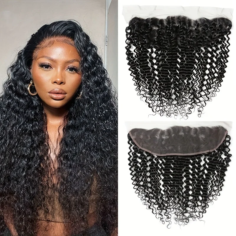 13x4-Deep-Wave-Transparent-Lace-Frontal-14-22inch-Frontal-Natural-Color ...