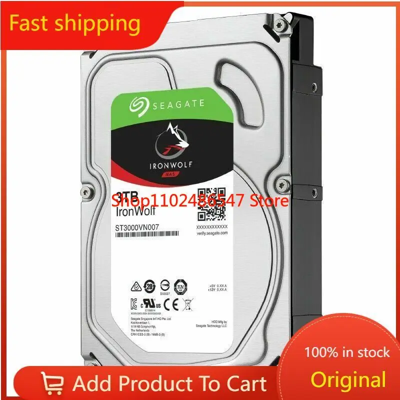 Disco-r-gido-interno-Seagate-IronWolf-para-ST3000VN007-5900RPM-3-5-64MB ...