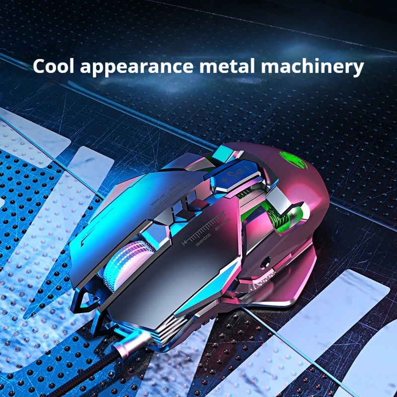 Eweadn-Mk300-rat-n-mec-nico-de-Metal-con-cable-programaci-n-Macro-Chip ...