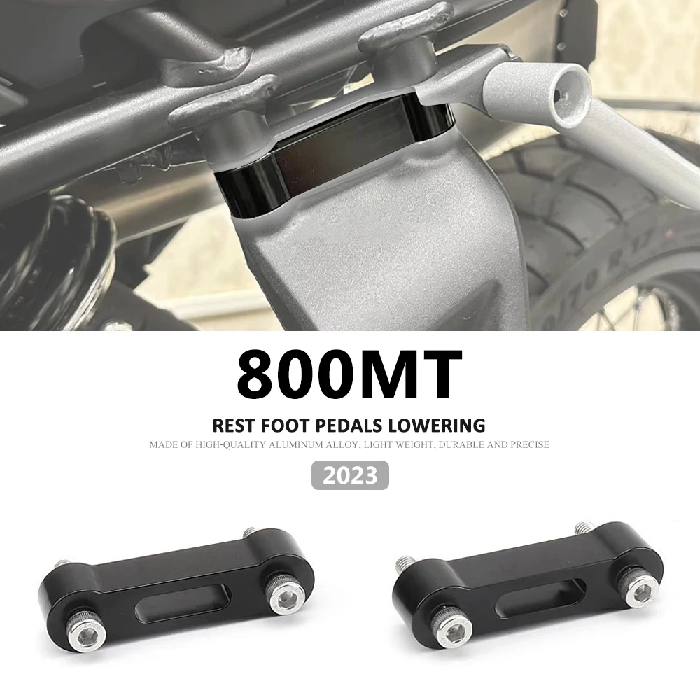 Motorcycle-Aluminum-Rear-Foot-Peg-Rest-Footpegs-Lowering-Kit-Bracket ...