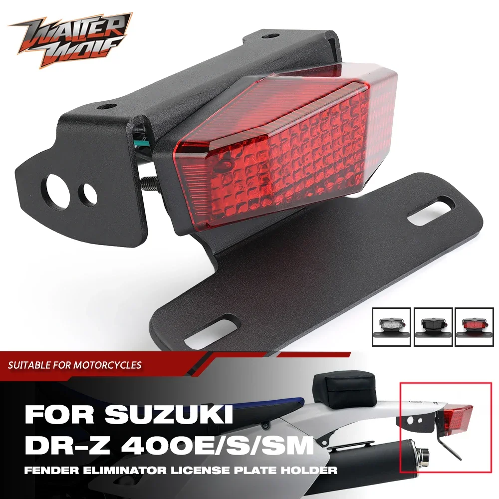 For-SUZUKI-DRZ400-DRZ-400-SM-E-S-2000-2023-License-Plate-Holder-Fender ...