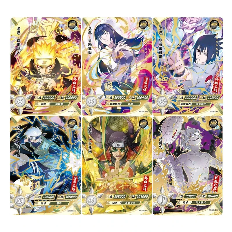 KAYOU-Genuine-Naruto-MR-Card-Uzumaki-Naruto-Uchiha-Sasuke-Itachi-Hyuga ...