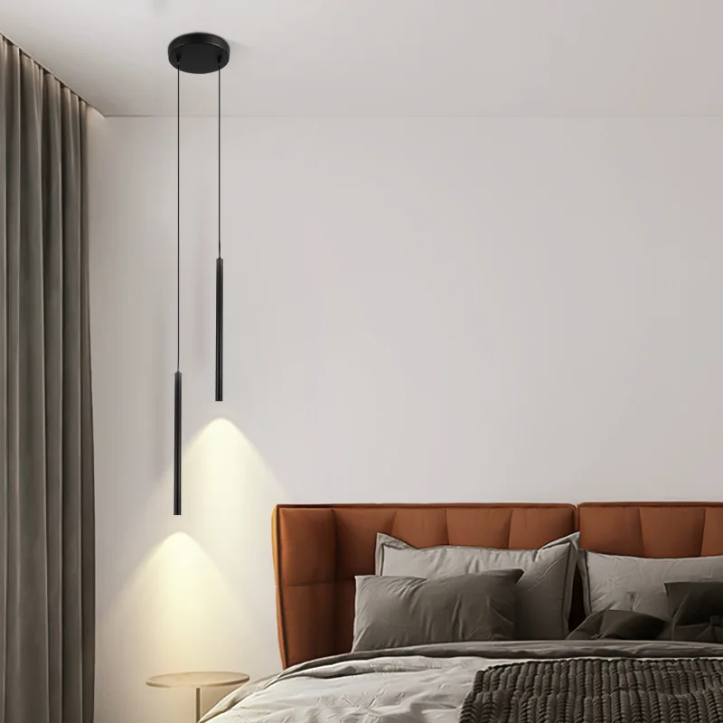 Bedroom-bedside-chandelier-minimalist-linear-ultra-fine-line-light ...
