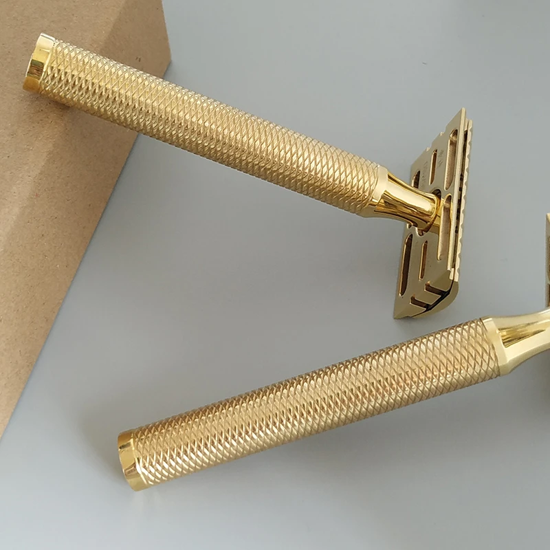 Dscosmetic Cnc Brass Safety Razor V92 V95 Double Cap - Razors - AliExpress
