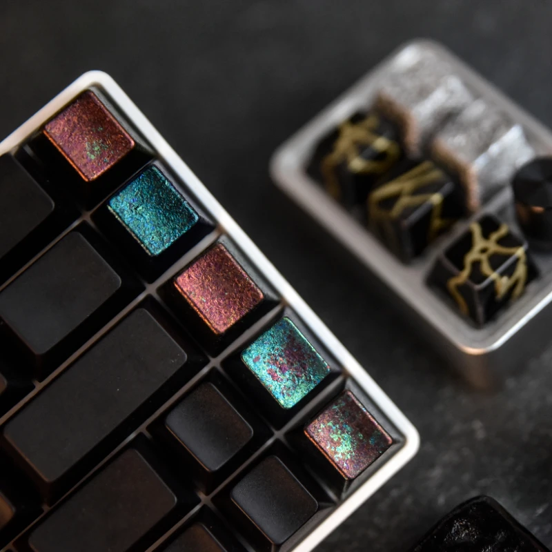 ECHOME-Ceramic-Keycaps-Rock-Color-Series-Custom-Baked-Enamel-Keyboard ...