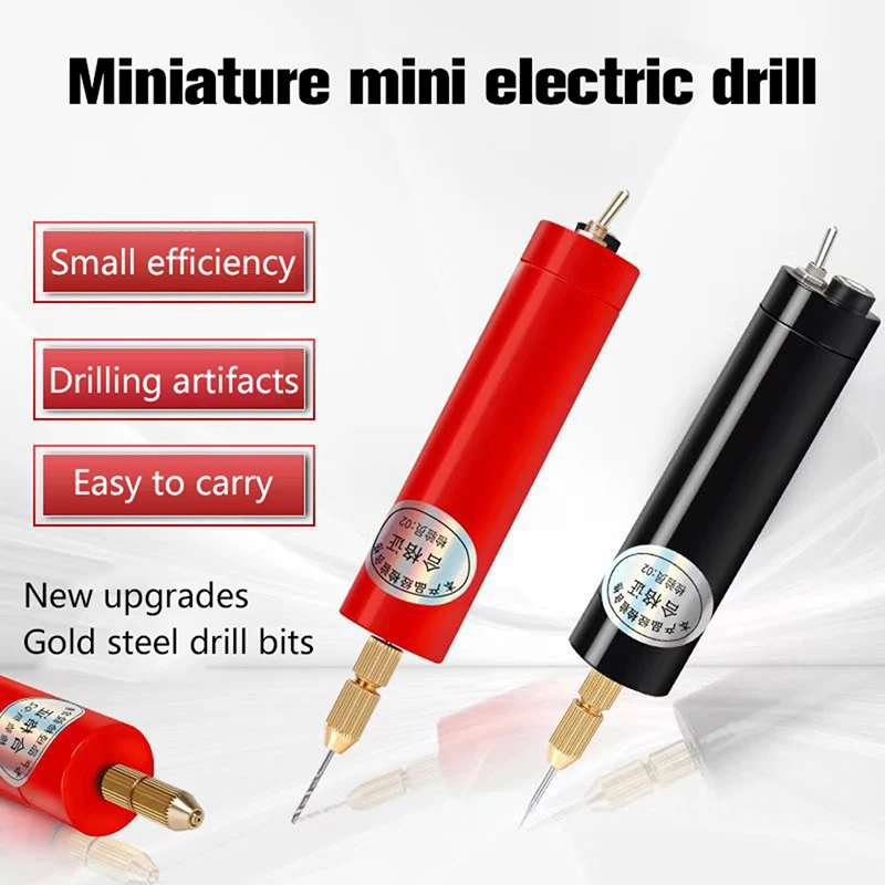 Handheld-Miniature-Electric-Drill-Wood-Craft-Tools-Small-Electric ...