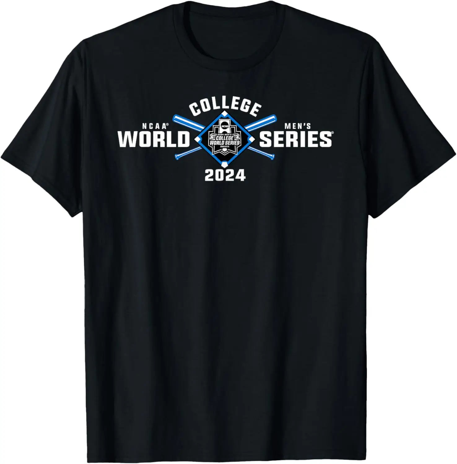 College-World-Series-2024-Baseball-CWS-Front-Back-Helmets-T-Shirt.png
