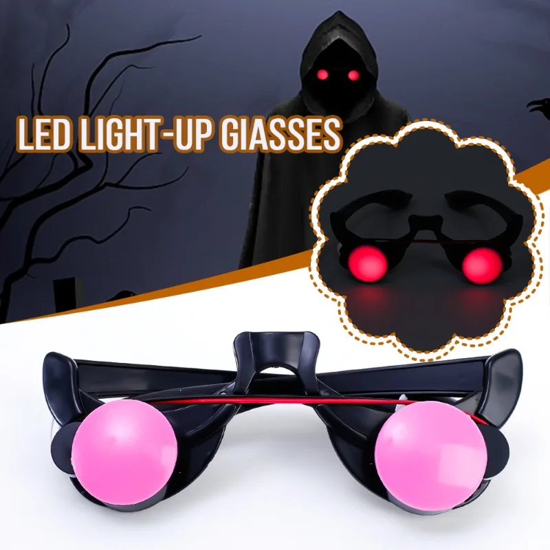 Halloween-Horror-Red-Eye-Glasses-Cosplay-Props-Funny-Scary-Tricky ...