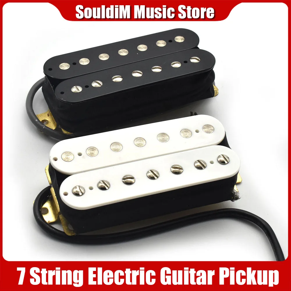 7-String-Electric-Guitar-Humbucker-Dual-Coil-Pickup-Coil-Spliting ...
