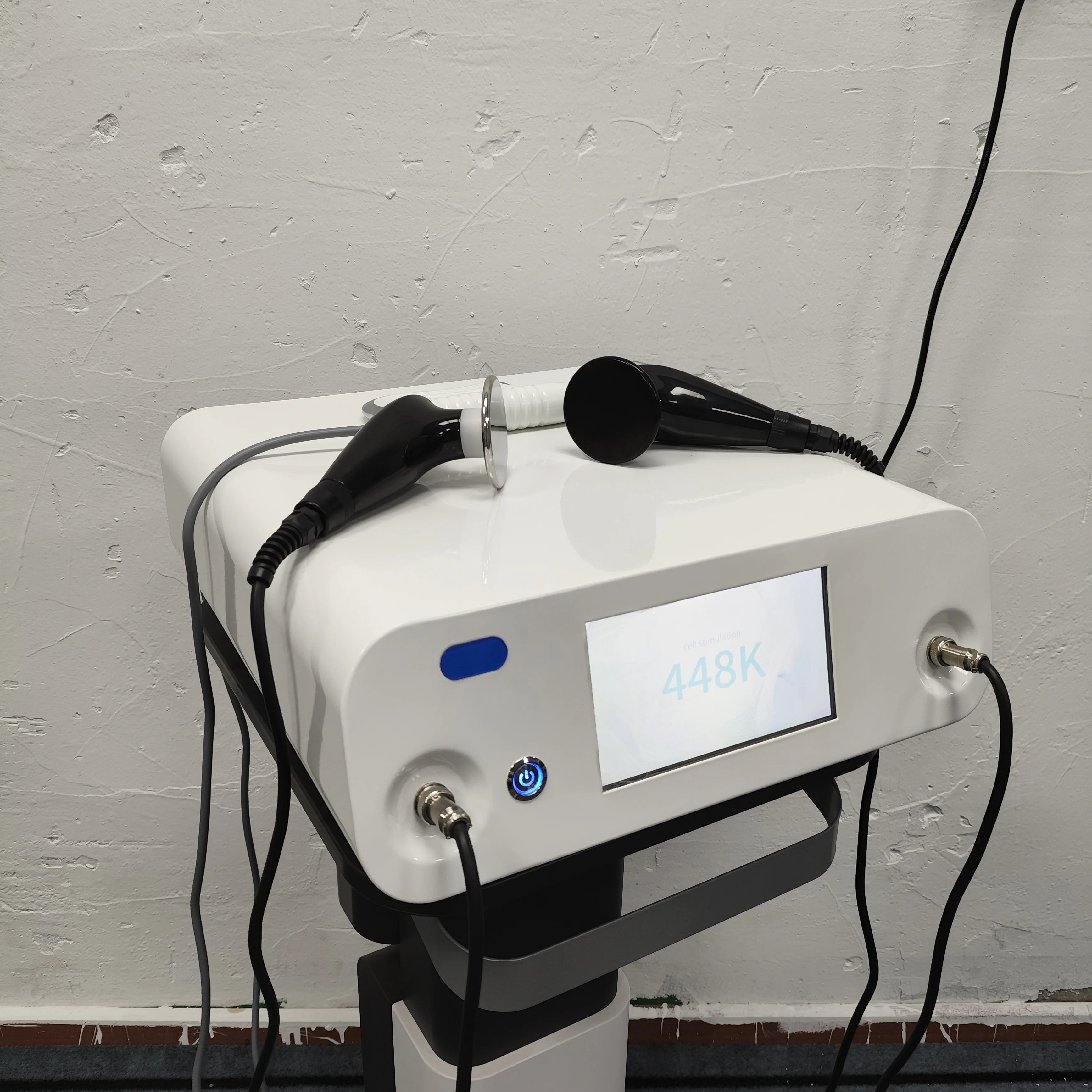 M-quina-de-fisioterapia-Ret-Tecar-dispositivo-de-fisioterapia-de-alta-frecuencia-Indiba-448Khz ...