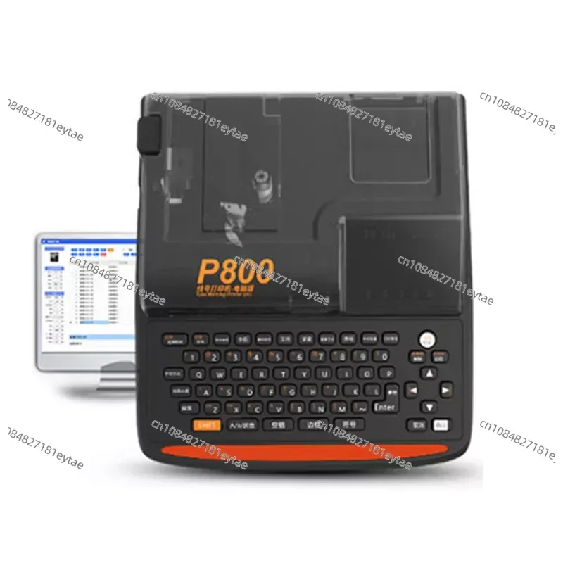 P800-Wire-Number-MachineTube-Printer-Portable-Label-Printer-Ribbon ...