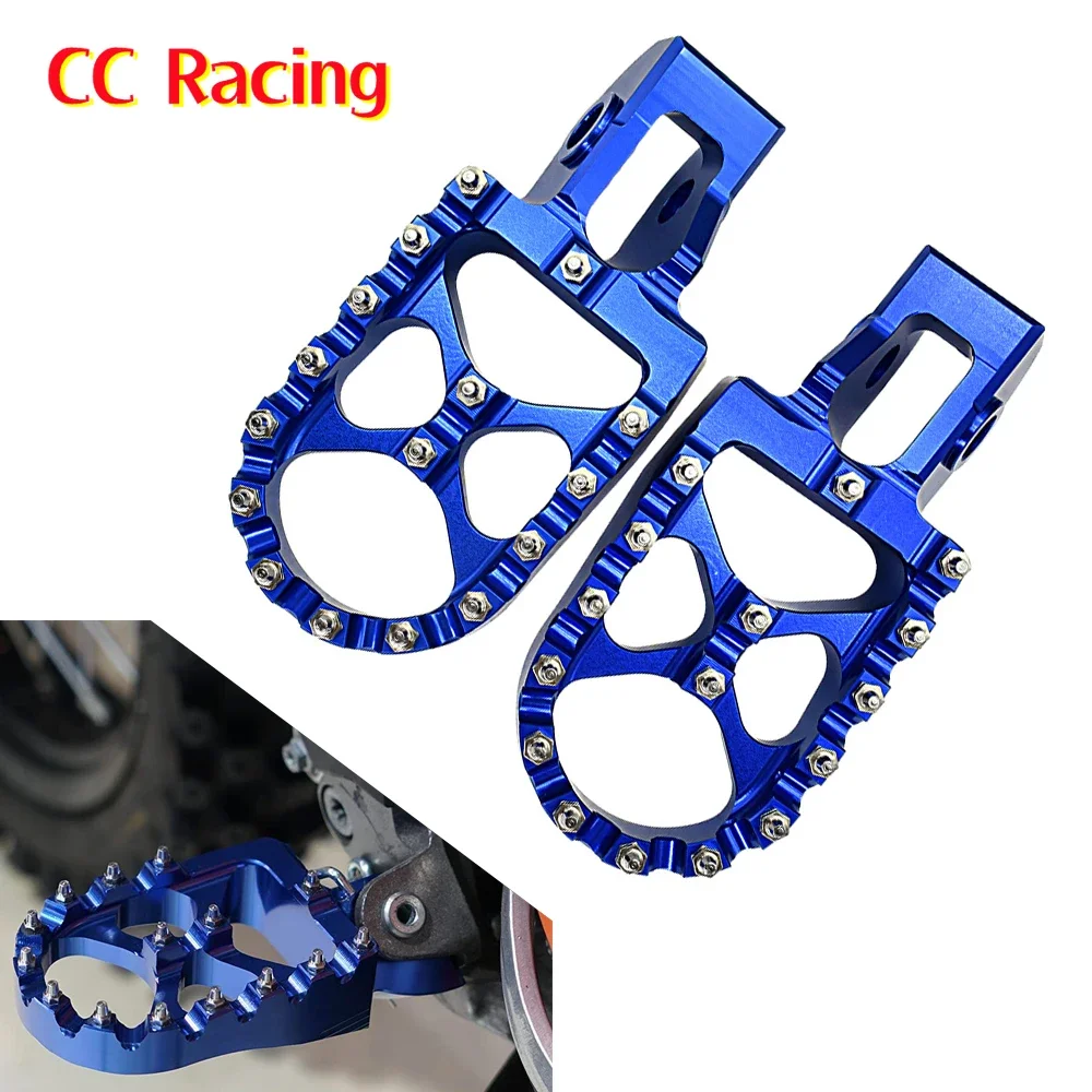 CNC-Foot-Pegs-Footrest-Footpeg-For-Husqvarna-TE-FE-TX-FX-TC-FC-125-150 ...