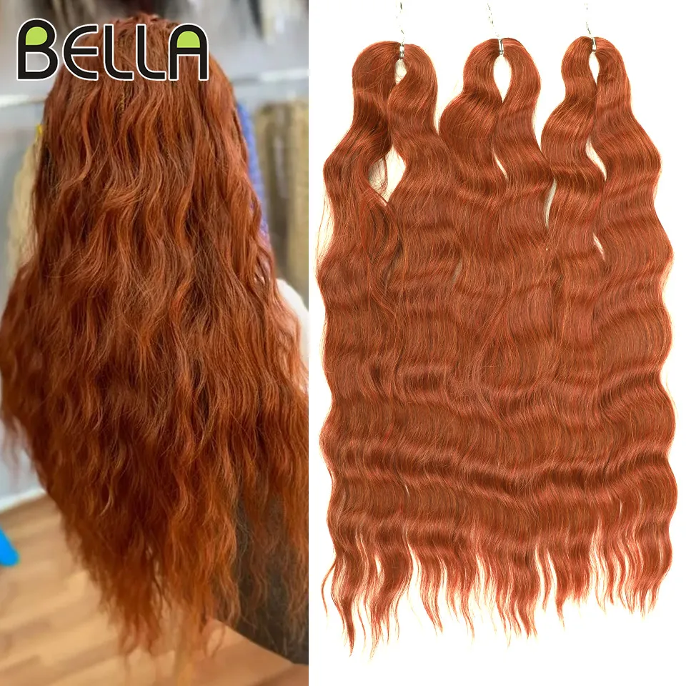 BELLA-Crochet-Hair-Synthetic-Water-Wave-Braiding-Hair-Extensions-24 ...
