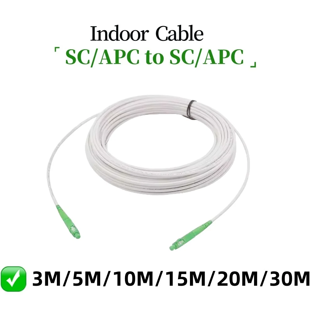 Fiber-Optic-Wire-APC-SC-to-SC-Optical-Single-mode-1-core-G657A1-Indoor ...