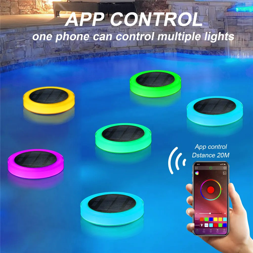 RGB-Submersible-Lamp-Boat-Solar-Garden-Outdoor-LED-Pool-Lights-Floating ...