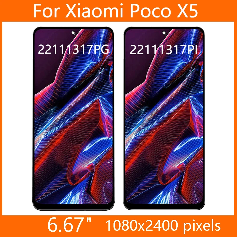 incell 6.67" For Xiaomi Poco X5 22111317PG LCD Display WithFrame Poco ...