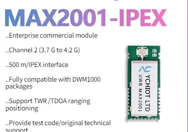 Nagy Teljesítményű Uwb Modul Beltéri Pozicionálás Távoli Max2001 Kompatibilis A Dwm1000 -Rel ...