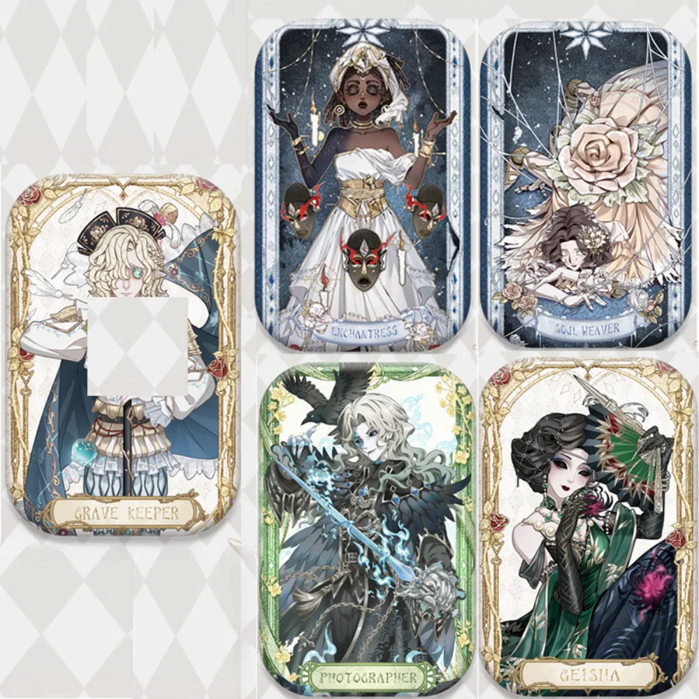 Horror Game Identity V Birthday Series Rectangular Double Flash Badge ...