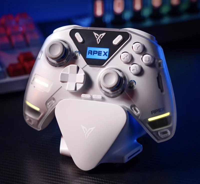 FlyDiGi-mando-inal-mbrico-con-Bluetooth-Apex-4-Gamepad-blanco-edici-n ...