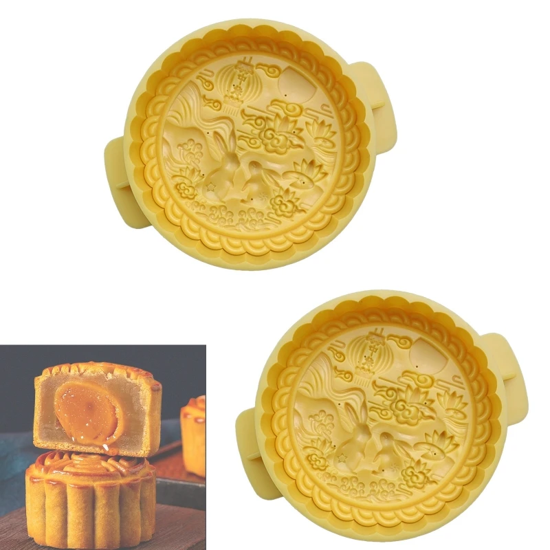 Kitchen-Supplies-Moon-Rabbit-Shape-300g-600g-Mooncake-Moulds-Multi ...